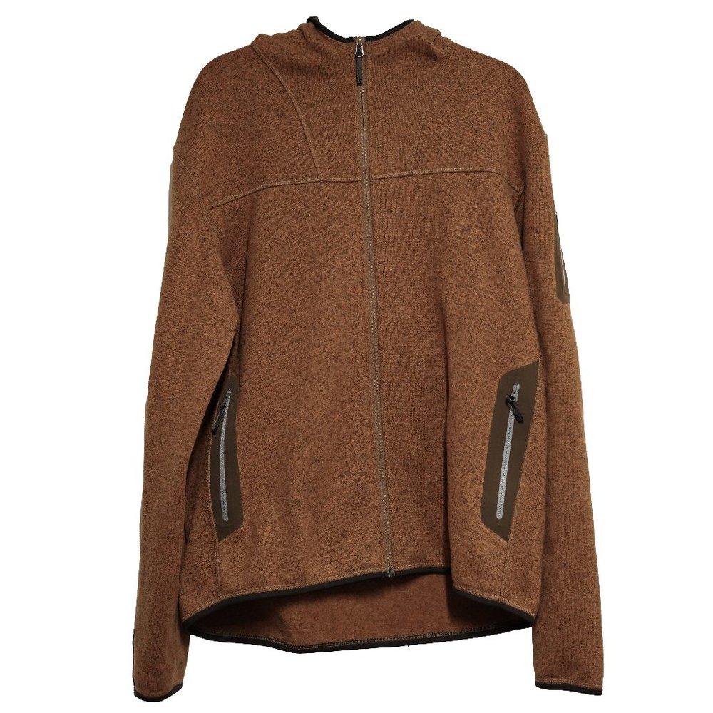 Arcteryx Orange Knit Fleece Covert Men's Hoody - Gem